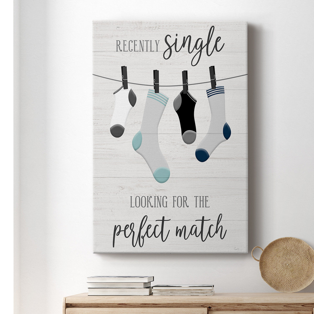 Trinx Perfect Match Premium Gallery Wrapped Canvas - Ready To Hang ...