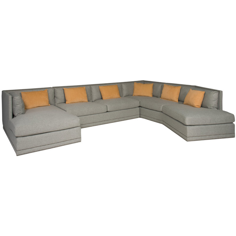 Vanguard Furniture Michael Weiss 4-Piece Steadman II Sectional | Wayfair
