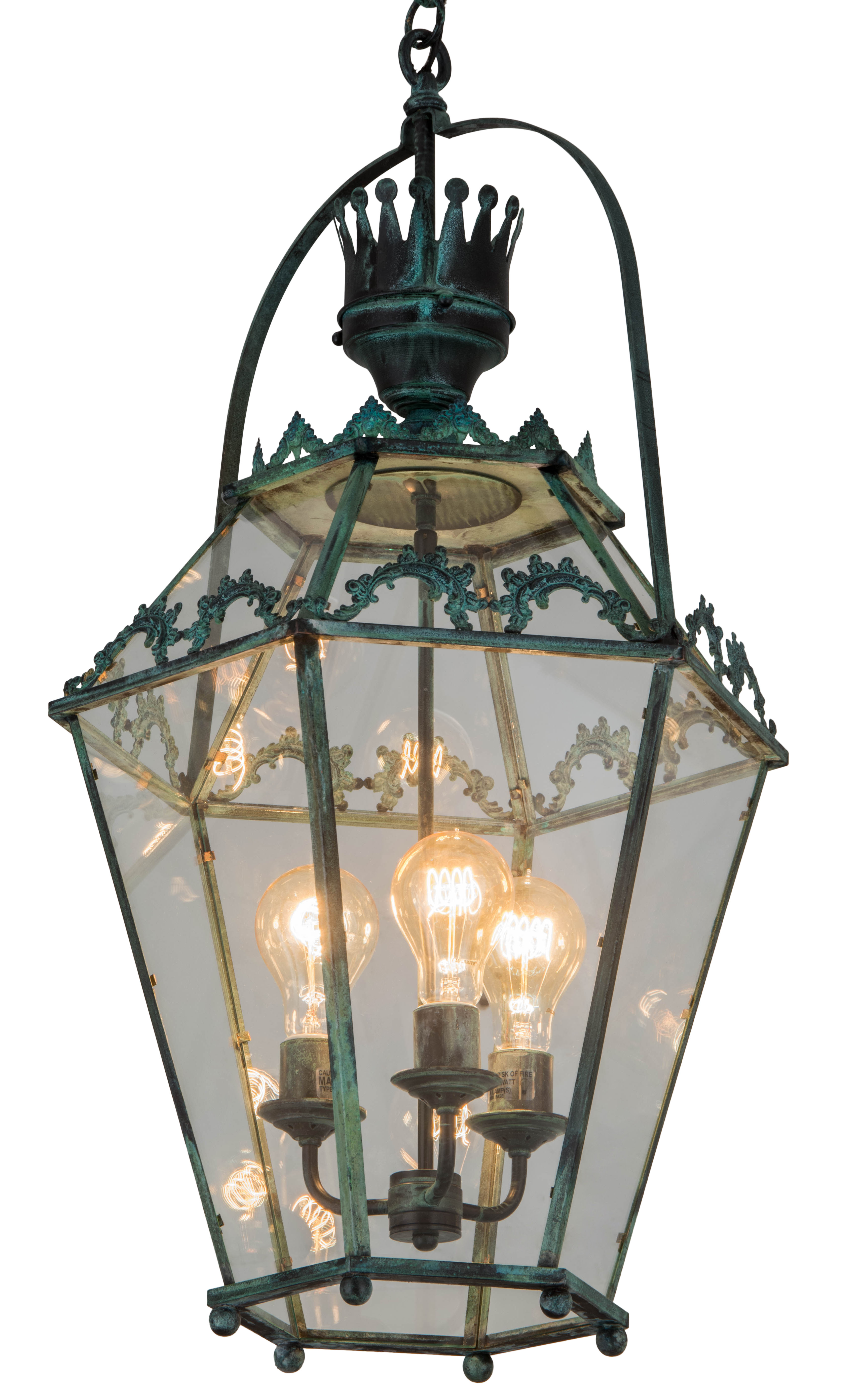 One Allium Way® 3 - Light Lantern Geometric Chandelier | Wayfair