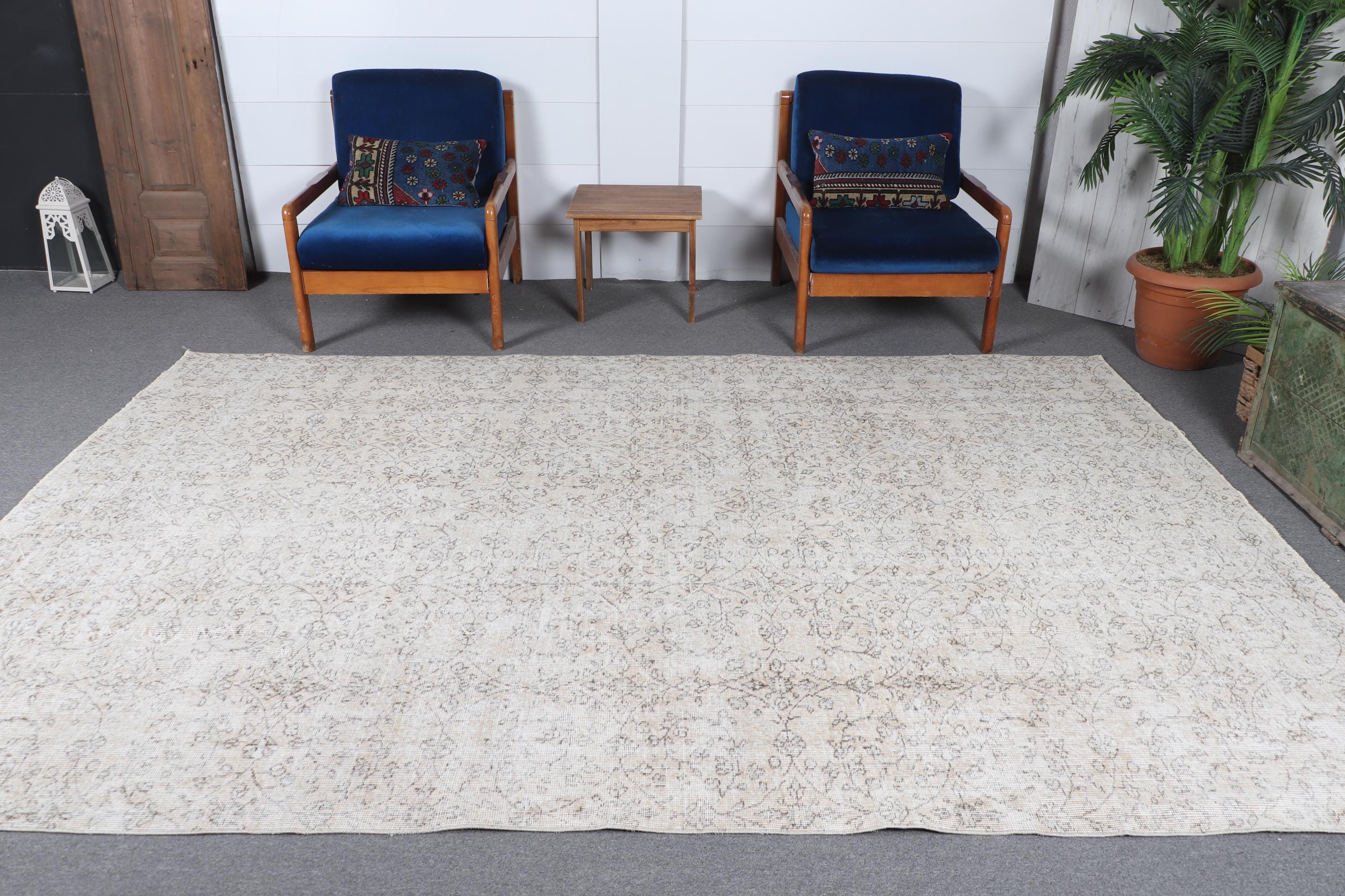 Bungalow Rose Authentic Turkish Oushak Faded Vintage Rug Ideal for ...