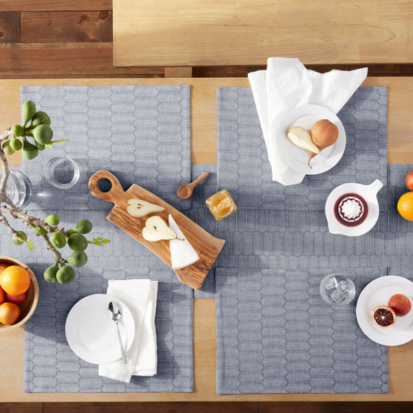 Martha Stewart Honeycomb Modern Farmhouse Table Runner & Reviews | Wayfair