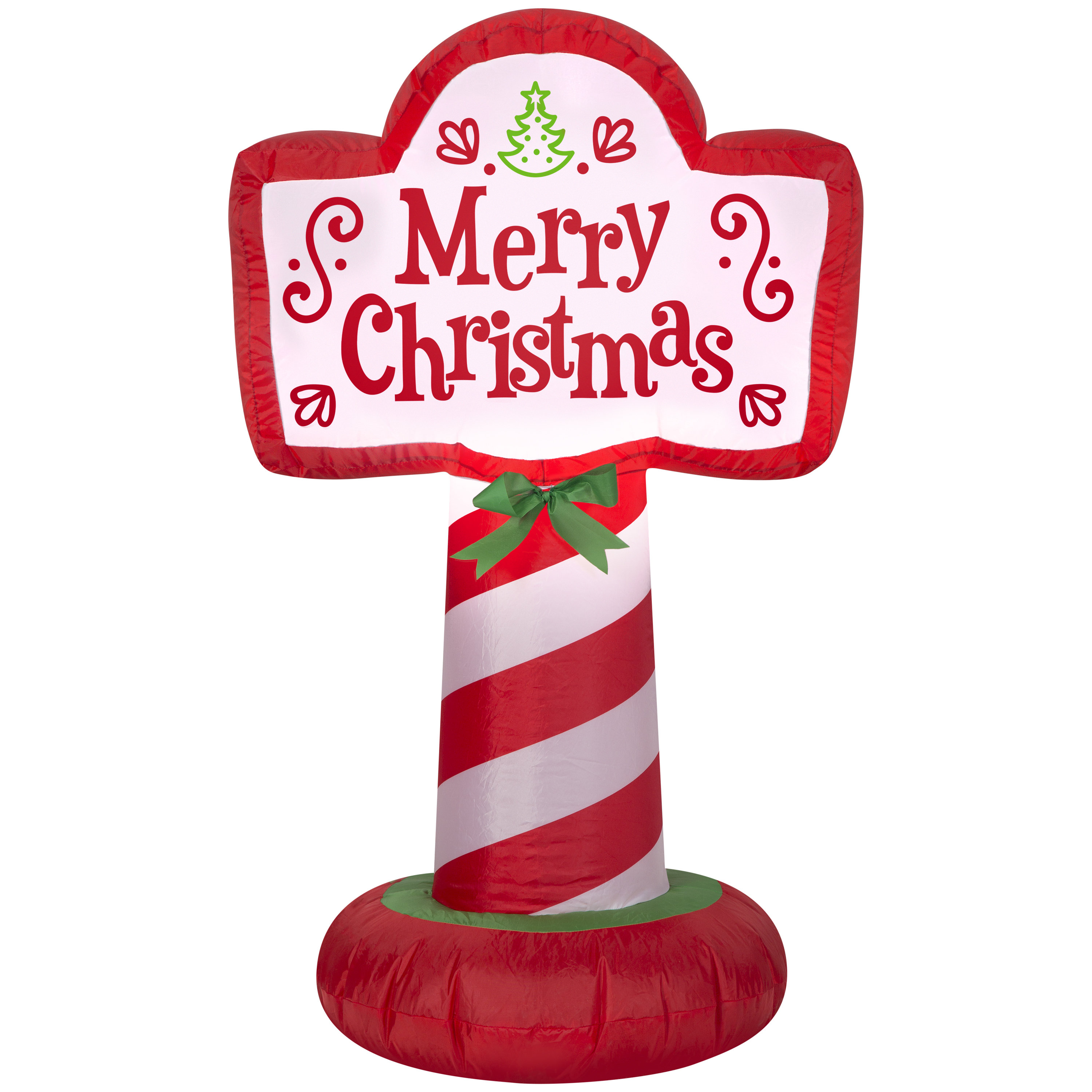 Gemmy Industries Christmas Inflatable Merry Christmas Sign | Wayfair