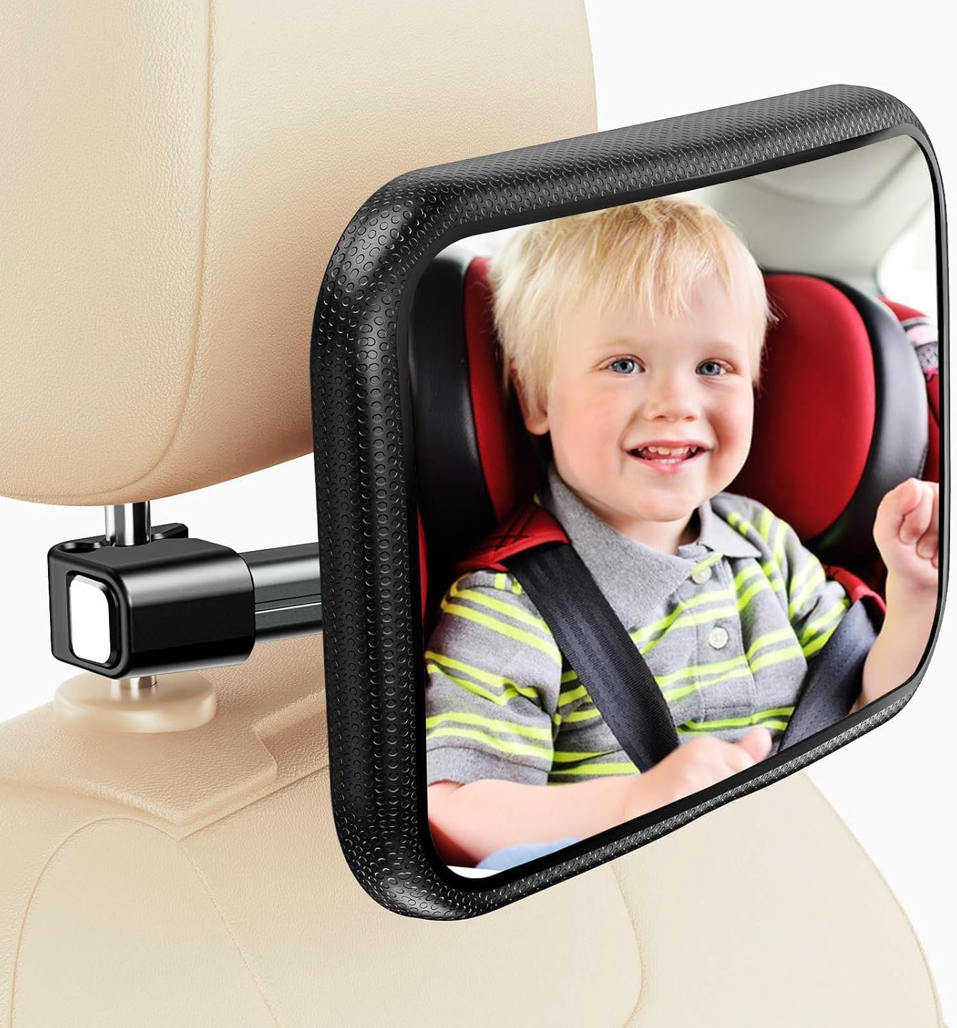 Ebern Designs Baby Car Mirror For Rear Facing Seat - Clear View ...