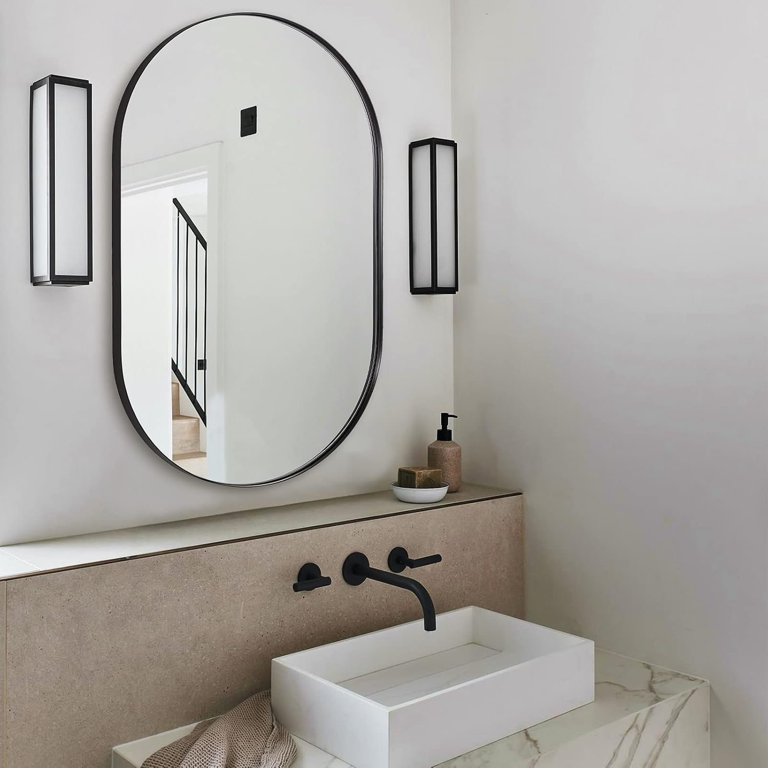 Latitude Run® Kaitlee Modern Stainless Steel Framed Contemporary Pill ...