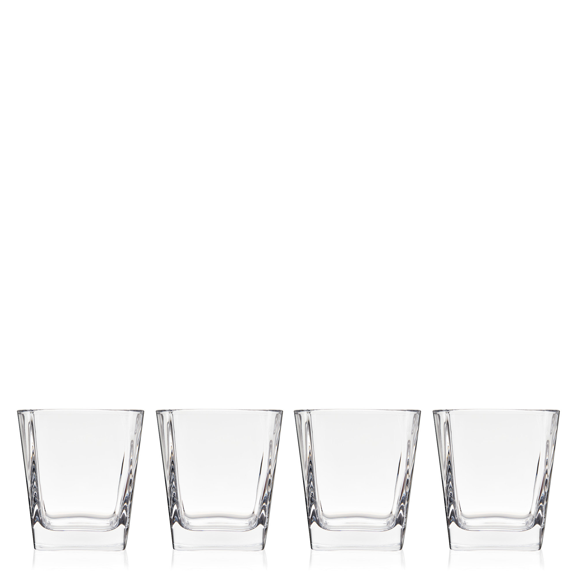 True Square Rocks Glass | Wayfair