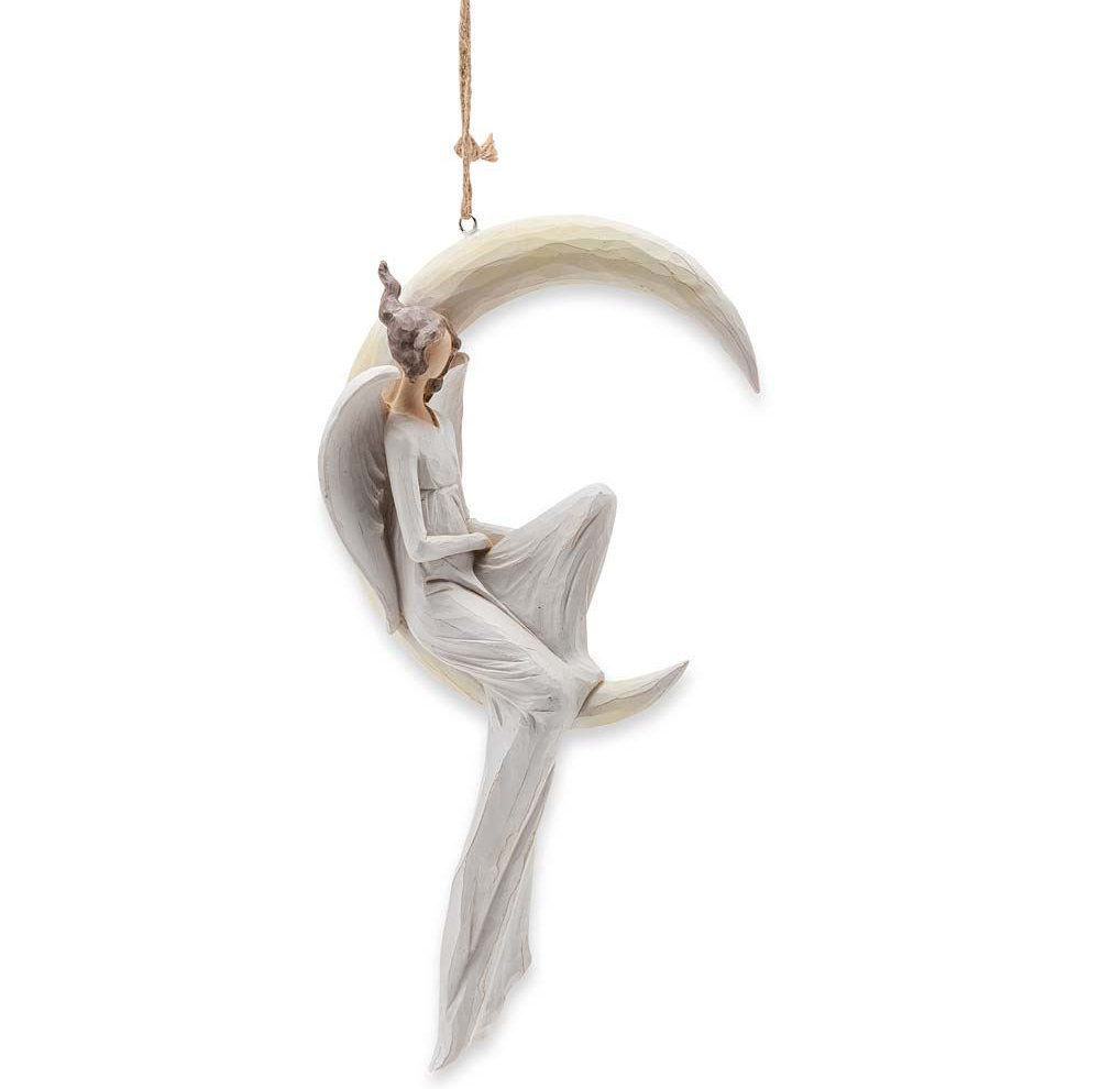 Wind & Weather Angel on Crescent Moon Wall Décor & Reviews - Wayfair Canada