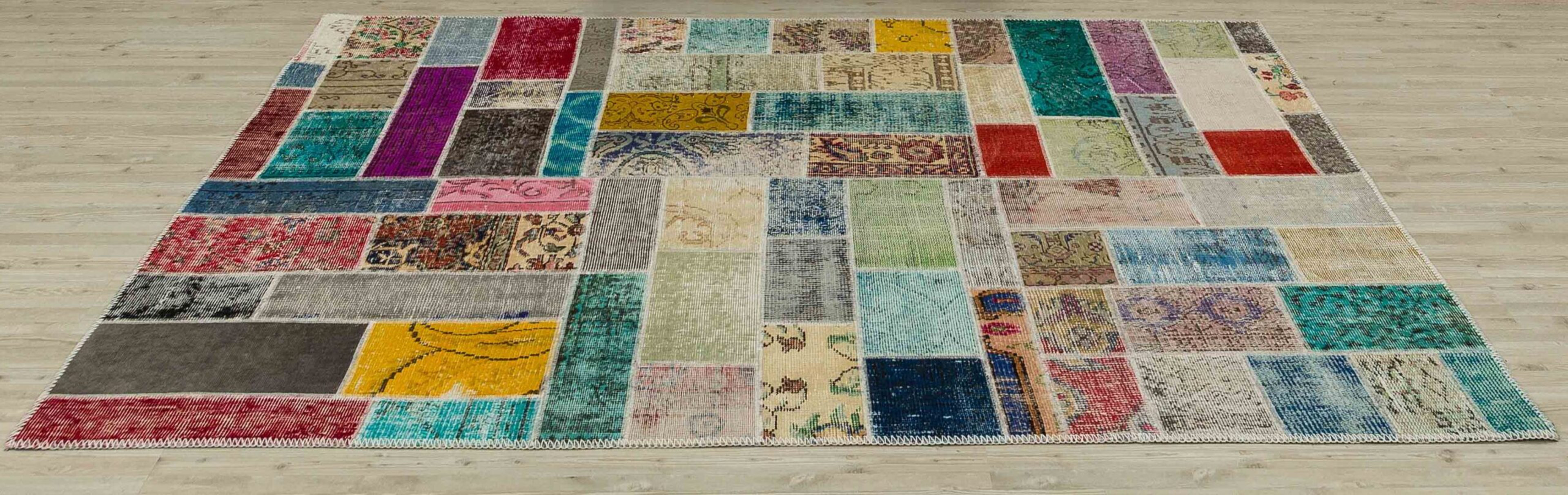 Isabelline Hull Patchwork Hand Woven Rug | Wayfair