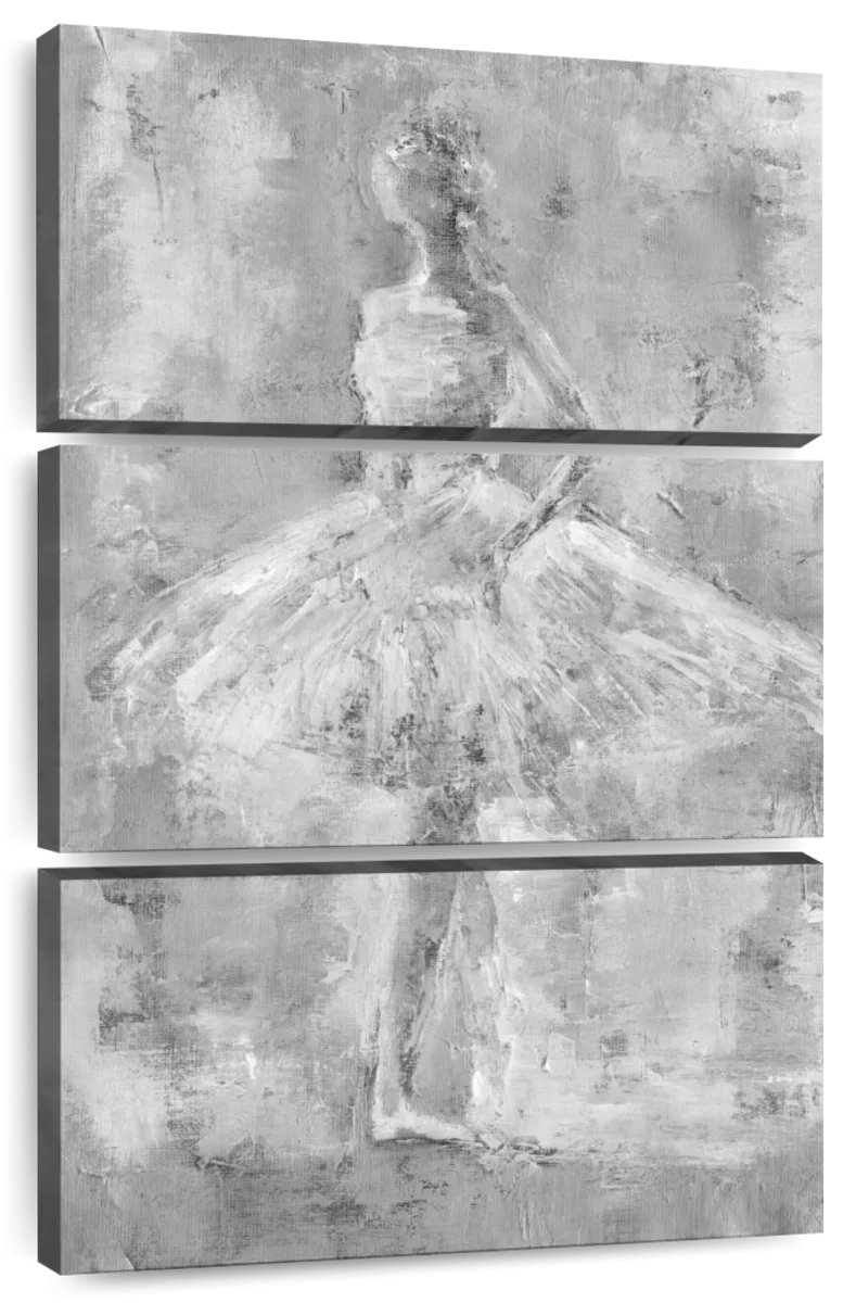 House of Hampton Enn Greyscale Ballet Dancer I - Wayfair Canada