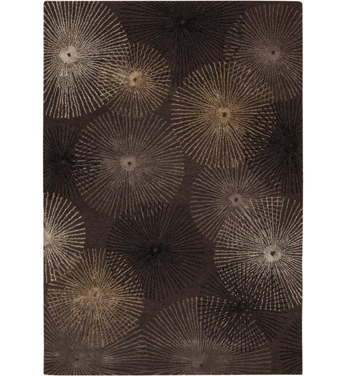 Chandra Revello Brown/Tan Area Rug | Wayfair