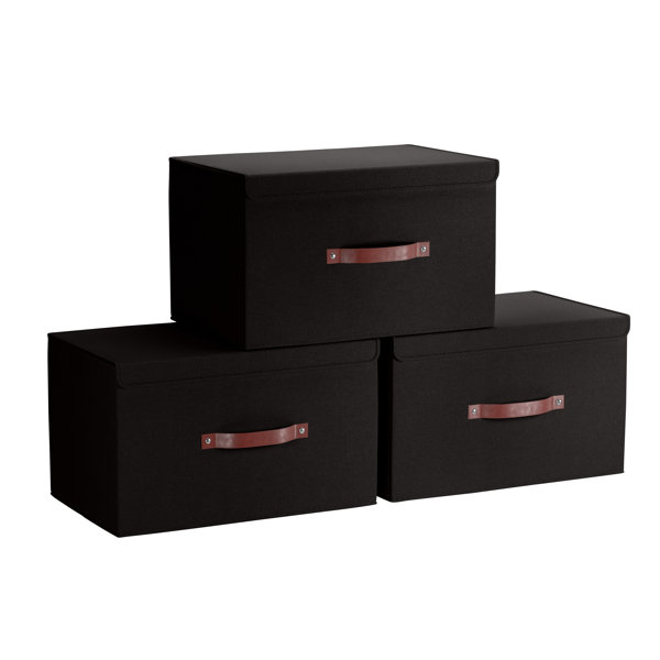 Latitude Run® Foldable Fabric Box Set "& Reviews" | Wayfair