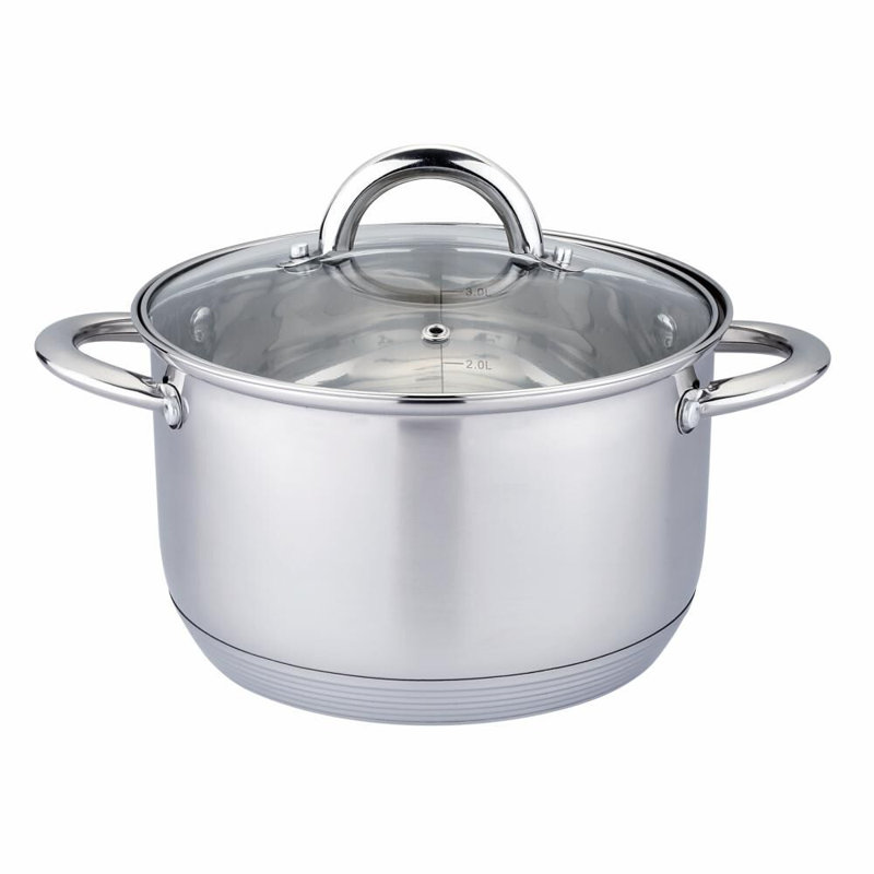 HAUS ROLAND 5 Quarts Stainless Steel Soup Pot | Wayfair