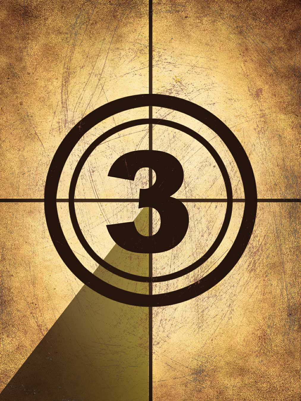 Winston Porter Cinema Count Down 3 - Wrapped Canvas Print | Wayfair