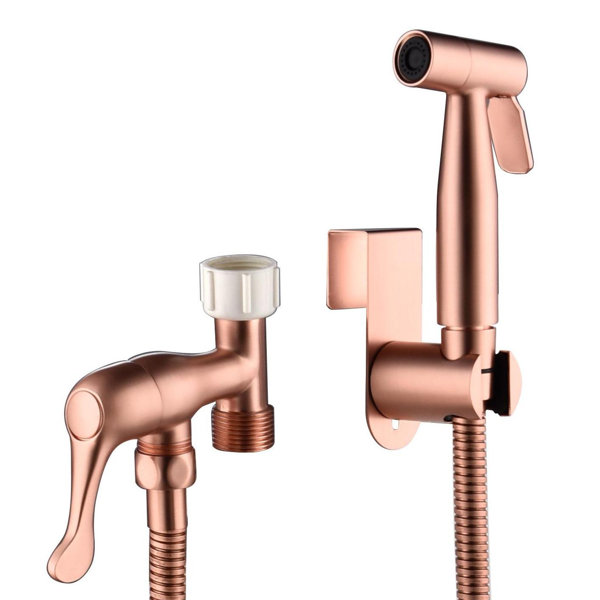KISRAIS Widespread Faucet Horizontal Bidet Faucet | Wayfair