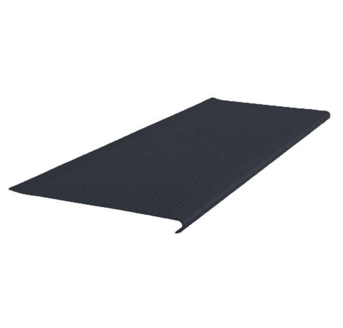 ROPPE 42" Vinyl Rib Round Nose Stair Tread & Reviews | Wayfair