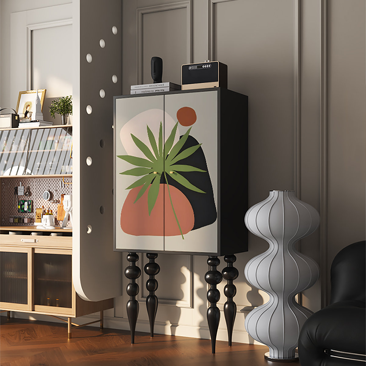 interanest French style simple multi-functional decor cabinet - Wayfair ...