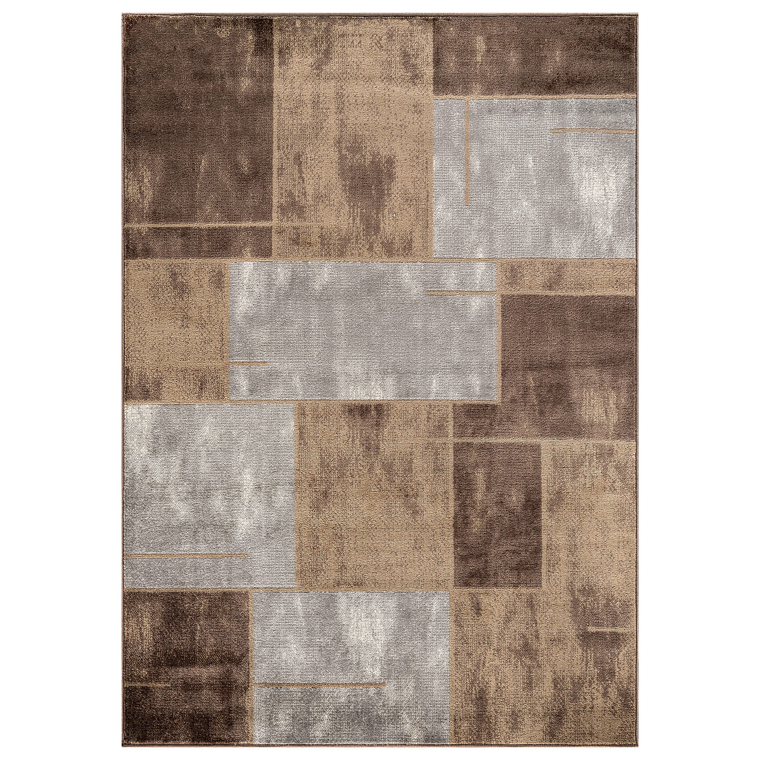 Ebern Designs Modern Linear Area Rug Clean Contemporary Design ...
