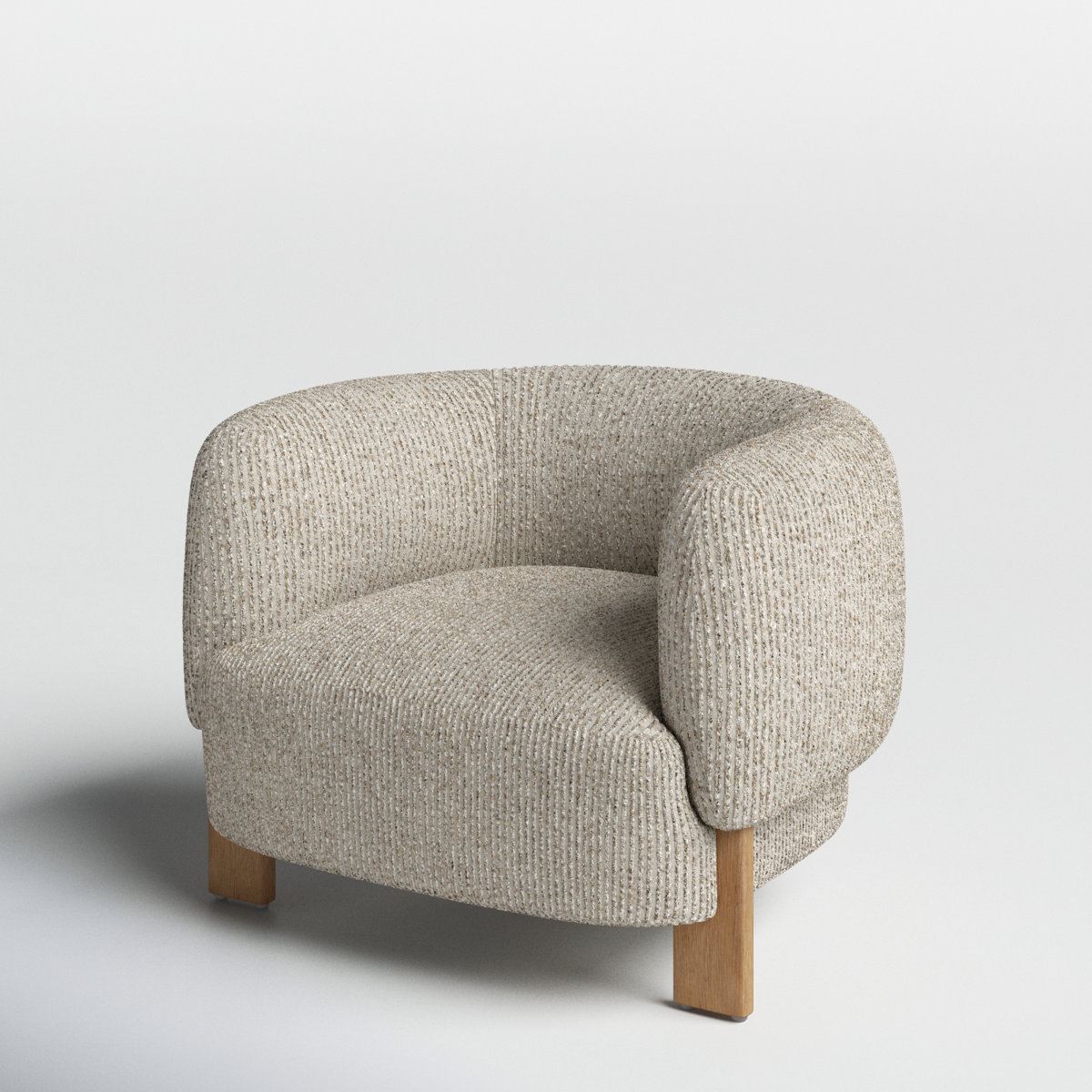 Joss & Main Eve Round-Back Accent Chair | Joss & Main