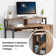 Latitude Run® Computer Desk, Office Desk with Keyboard Tray and Storage ...