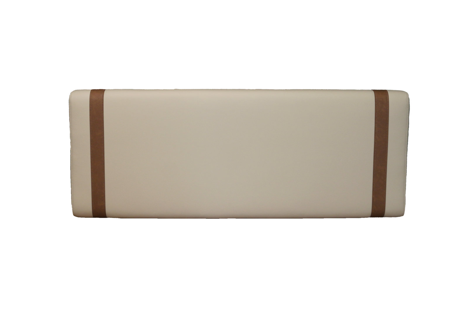QA Group Upholstered Bench Backrest Cushion Panel with Sewn-In Staps ...