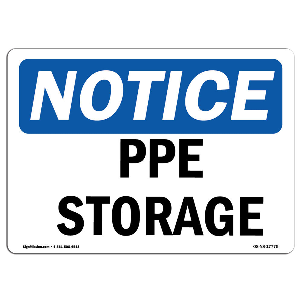 SignMission PPE Storage Sign - Wayfair Canada