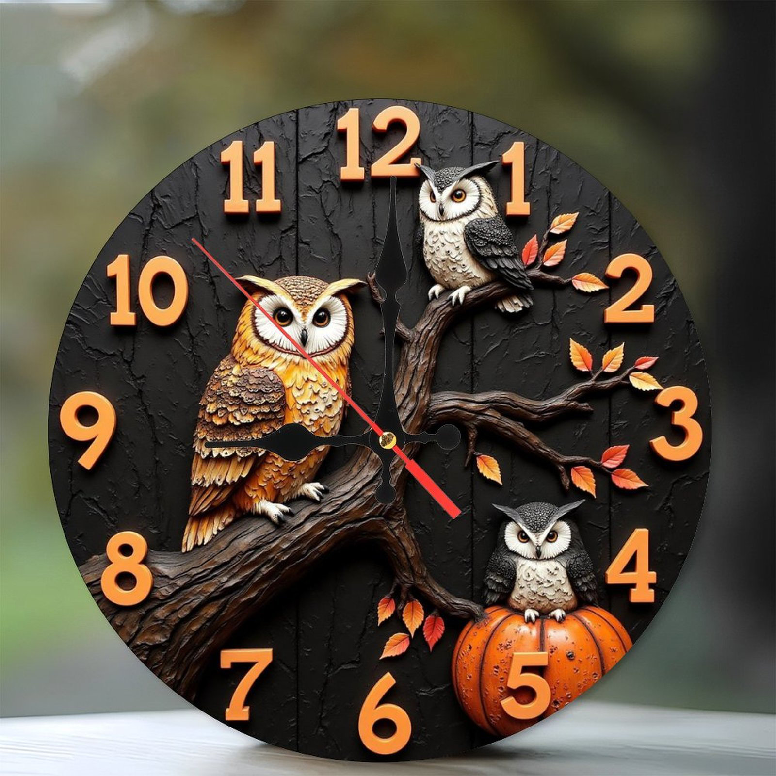 Ophelia & Co. Owls Clock | Wayfair
