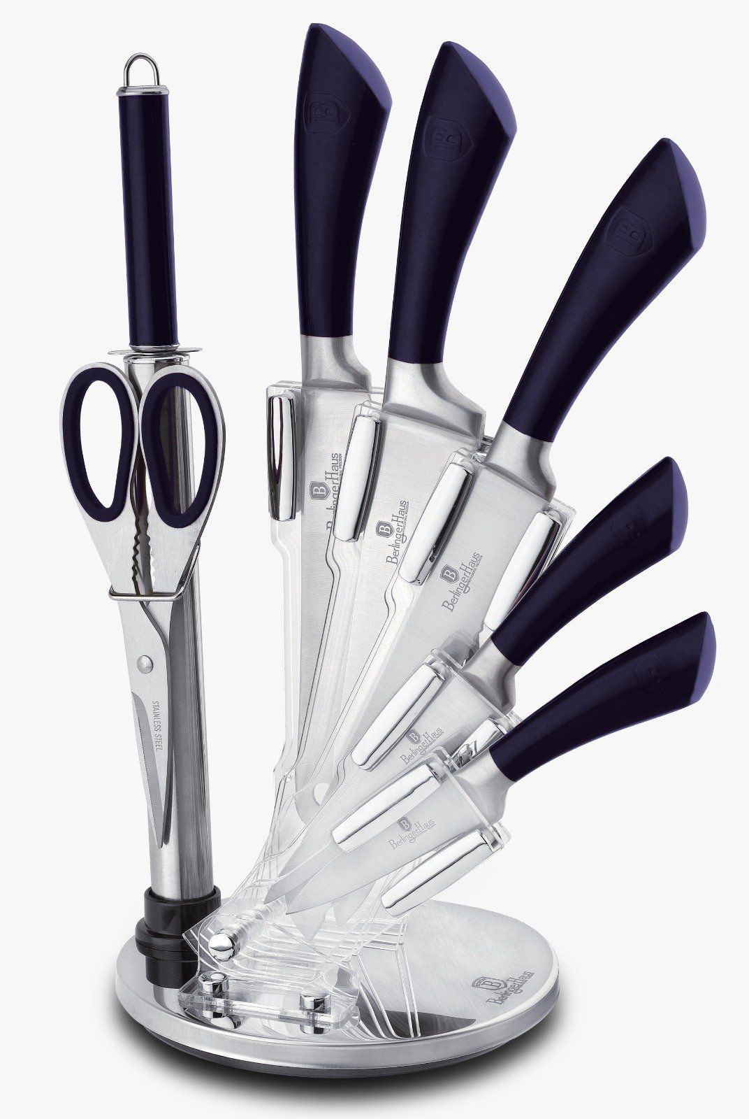 Berlinger Haus 8 Piece Knife Block Set & Reviews | Wayfair