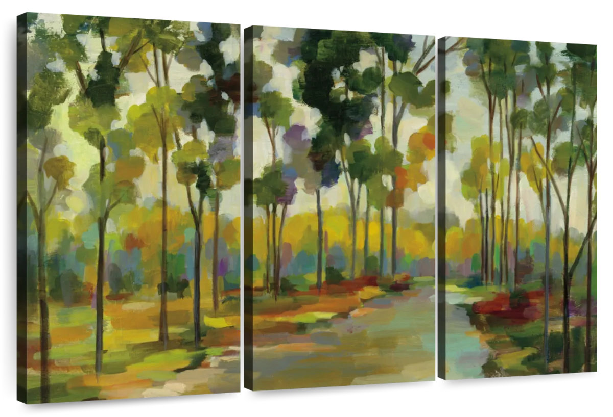 Wade Logan® Avery Green Path In The Forest II | Wayfair