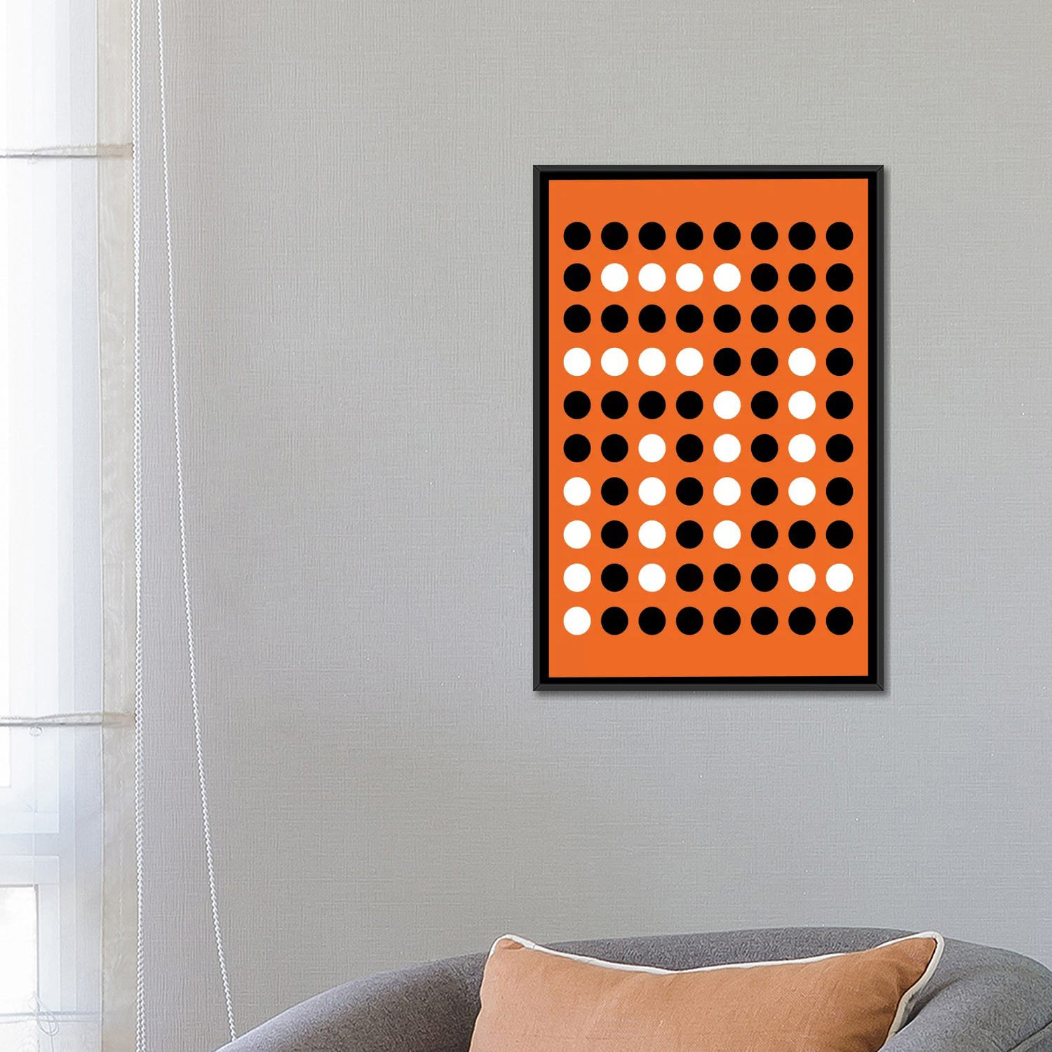 Wade Logan® Albree Modern Candy Corn Trail Graphic Art on Canvas | Wayfair