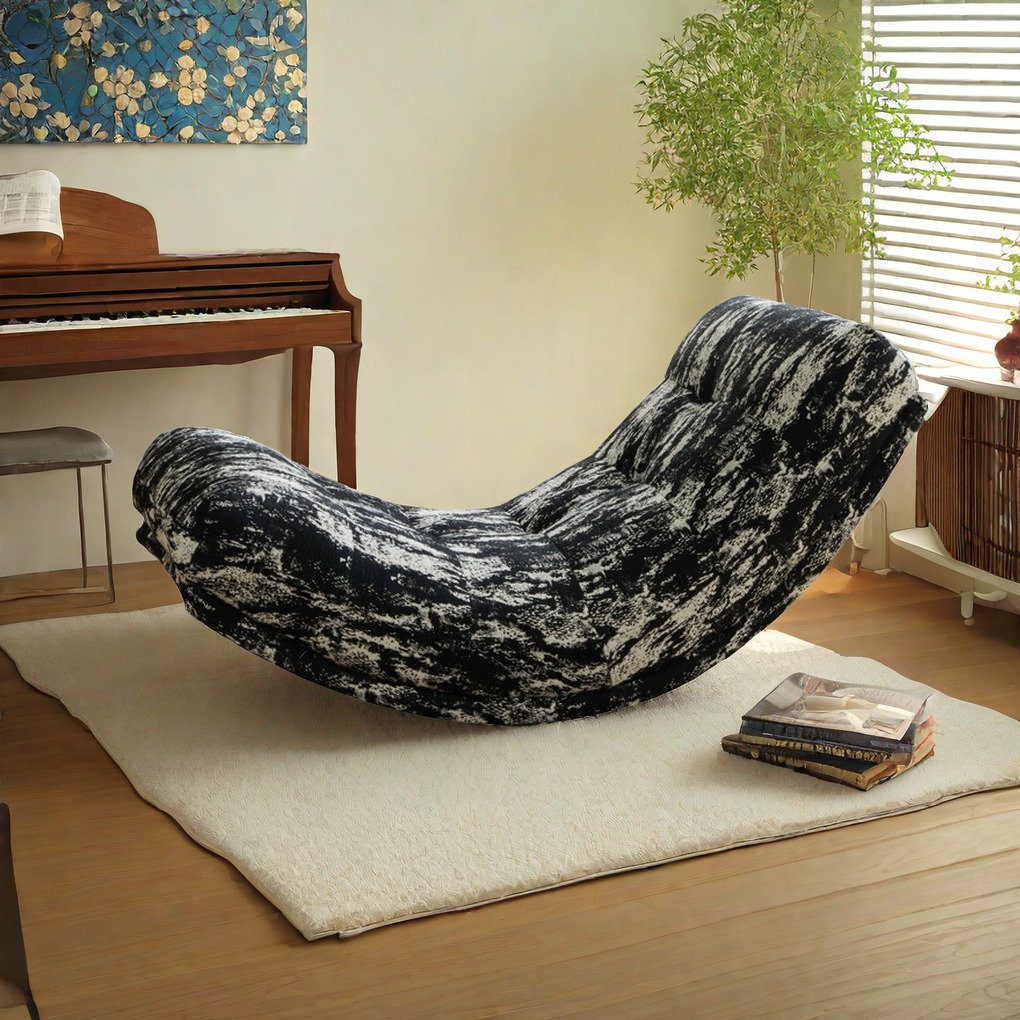 Axis Living Moon Arc Rocking Chair Solid Wood Rocking Chair | Wayfair