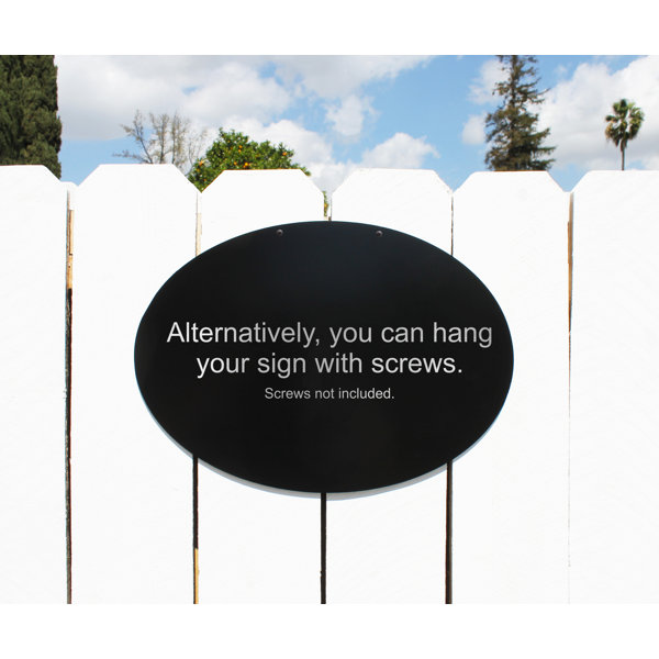 Etchey 2-Line Address Plaque Frame | Wayfair