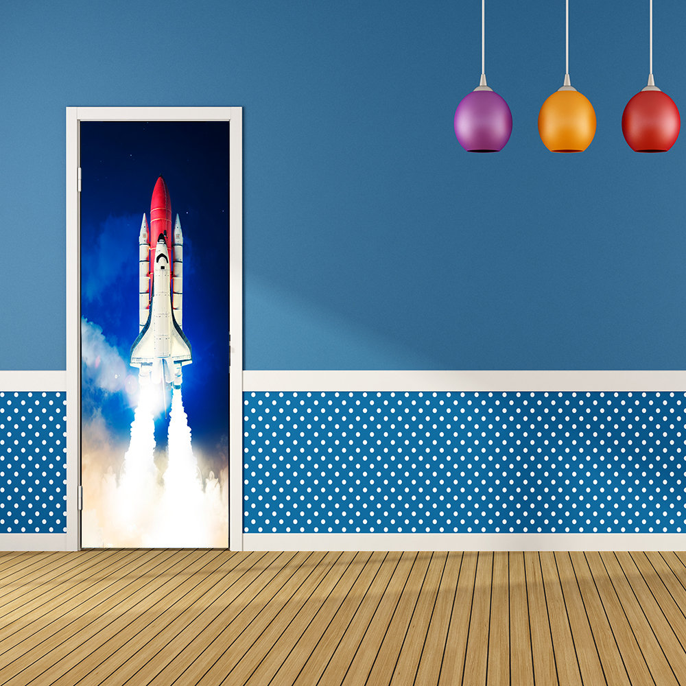 Zoomie Kids Sayles Space Shuttle Door Sign - Wayfair Canada