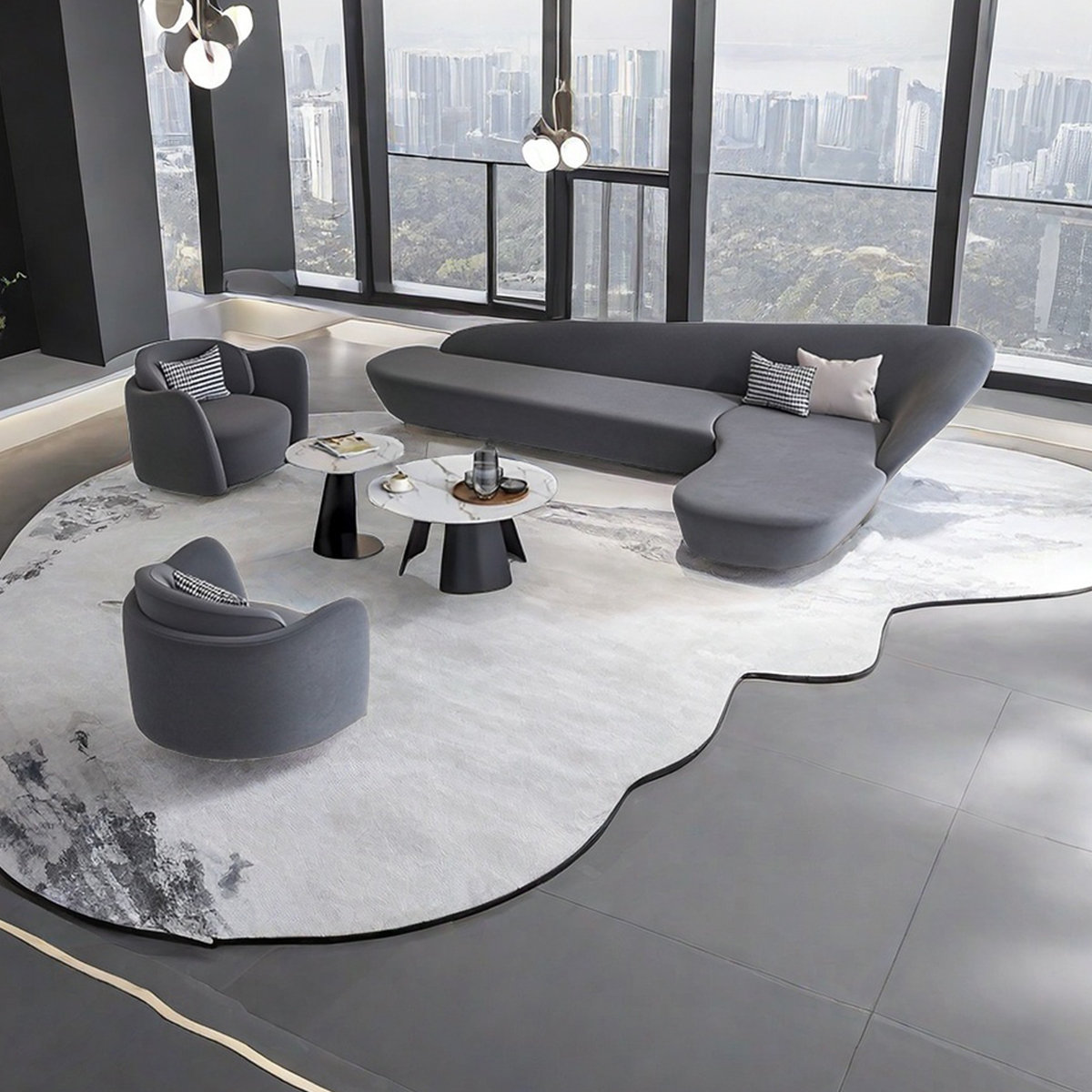 Danbenla design Luxury office beauty salon lounge sofa set | Wayfair