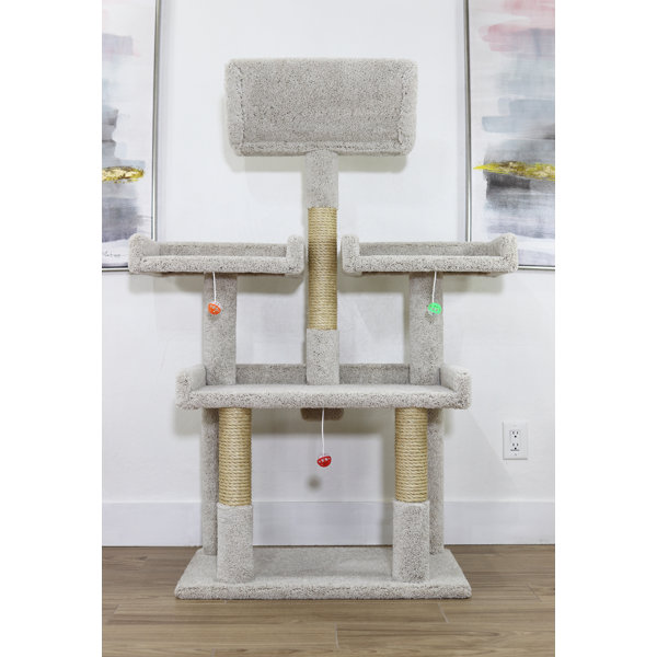 Prestige Cat Trees 56" Extra Large Spacious Cat Tree & Reviews | Wayfair