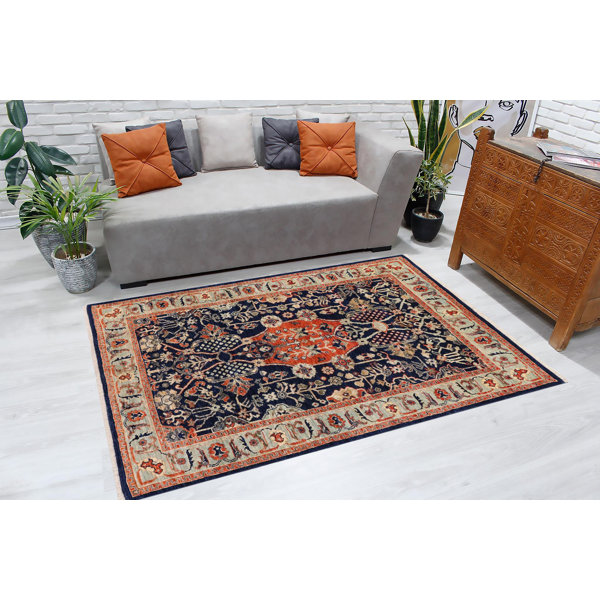 Bungalow Rose Rugile Hand Knotted Wool Oriental Rug - Wayfair Canada