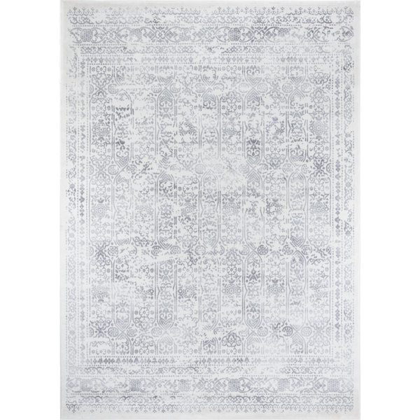 Lily Manor Barling Cream/Grey Rug | Wayfair.co.uk