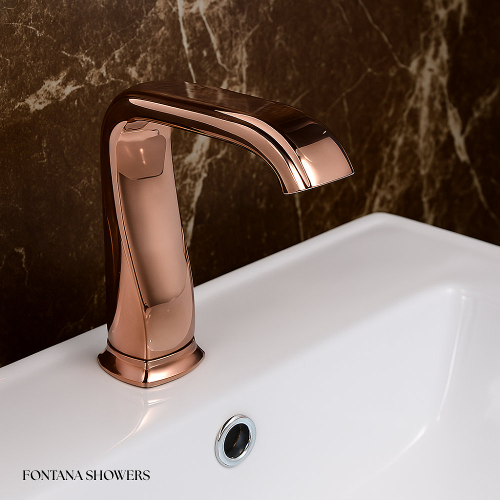 FontanaShowers Chrome Commercial Motion Sensor Faucet Automatic ...