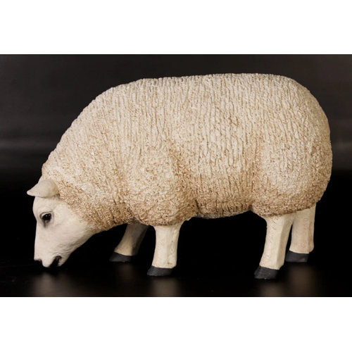 Rosalind Wheeler Brona Texelaar Baby Sheep Head Down Life Size Statue ...