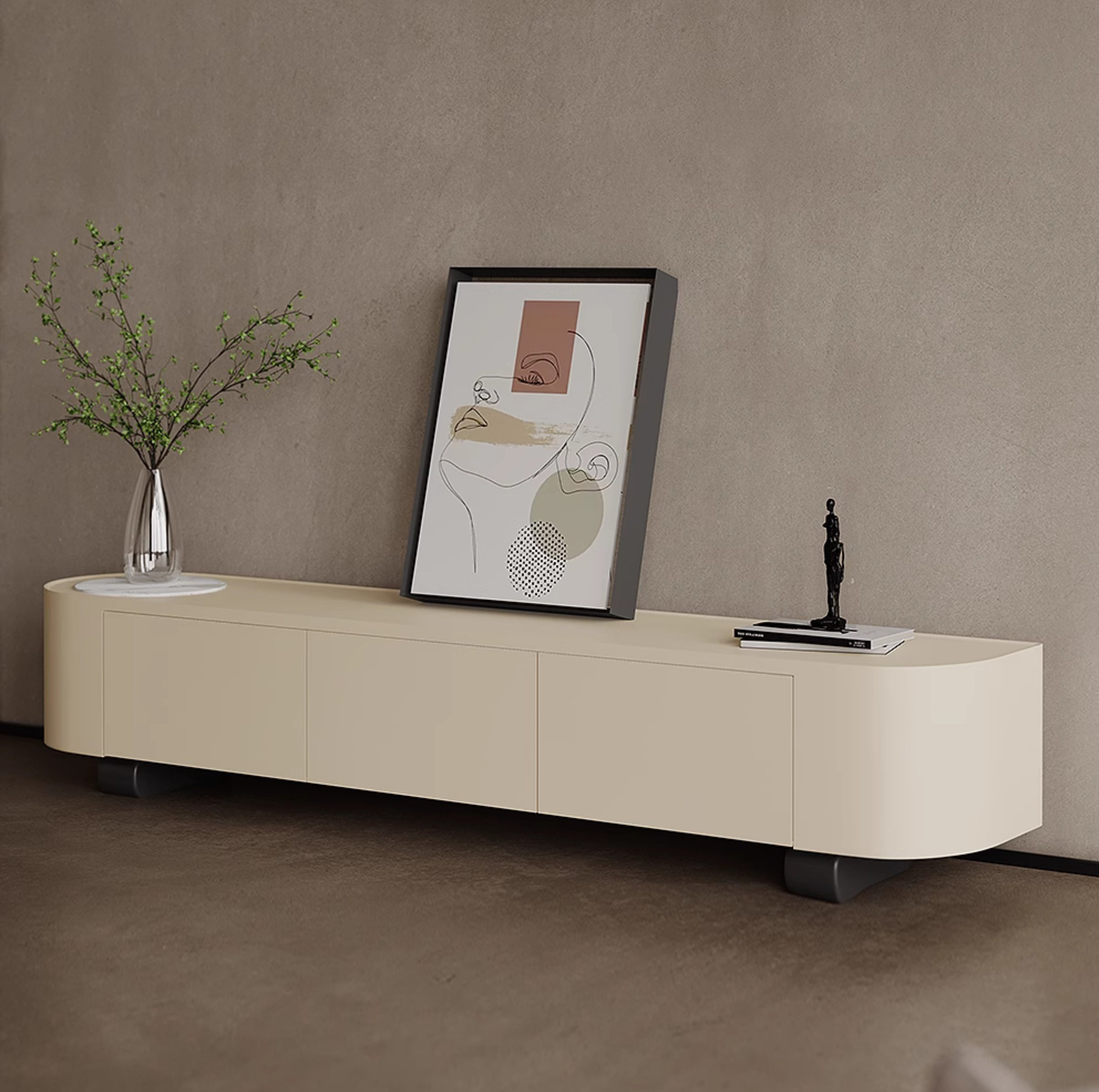 Dream cabinet Minimalist Creative TV Cabinet 78.7'' Media Console | Wayfair