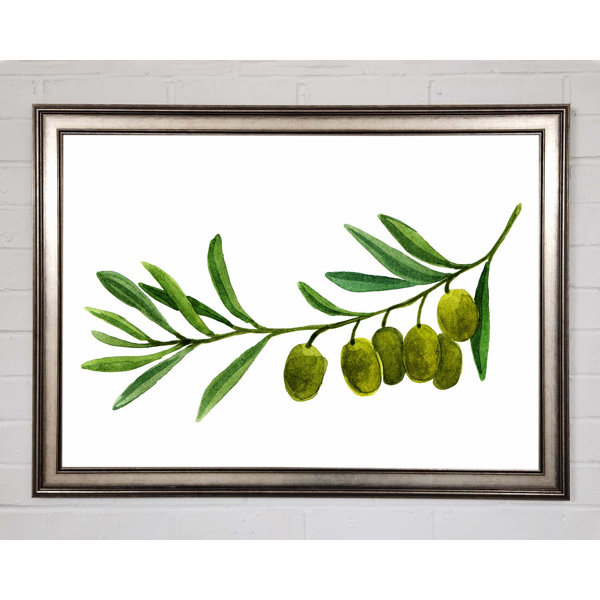 August Grove Olive Branch - Print | Wayfair.co.uk