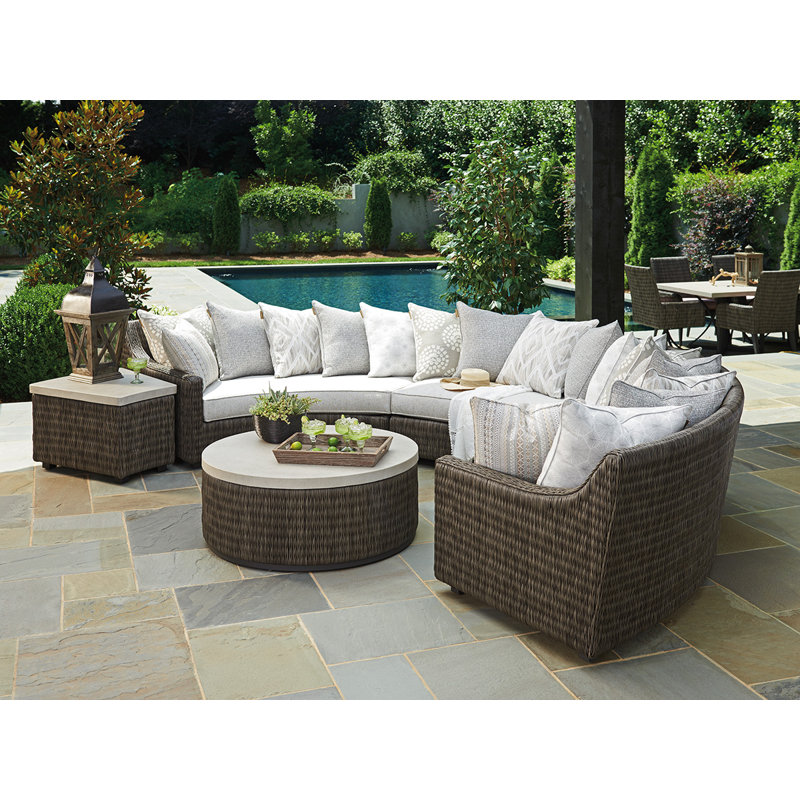 Tommy Bahama Outdoor Cypress Point Ocean Terrace Coffee Table | Wayfair