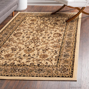 Charlton Home® Hanan Floral Rug & Reviews | Wayfair