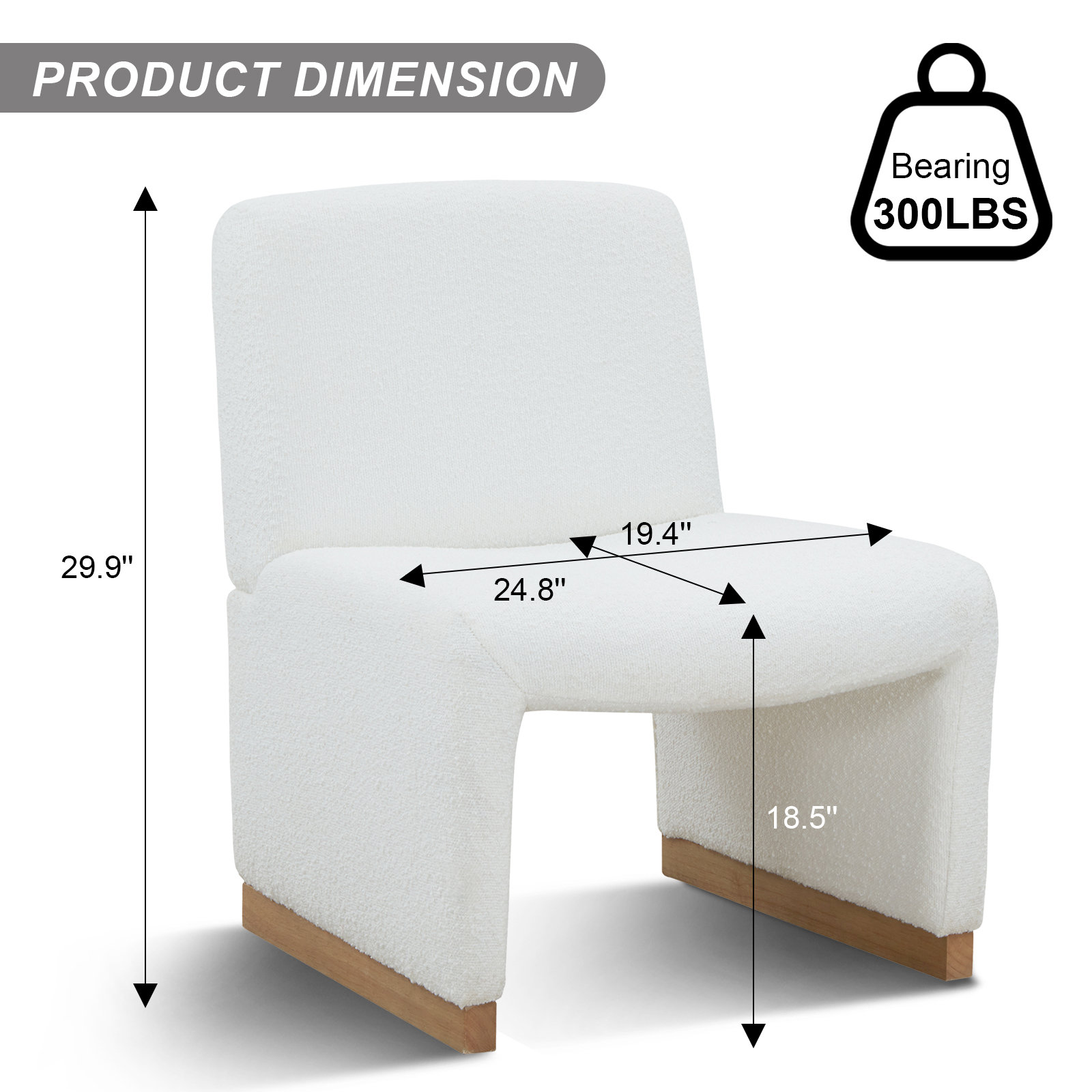 Mercer41 Mackinnley CAL117 Compliant 24.76'' Wide Side Chair | Wayfair