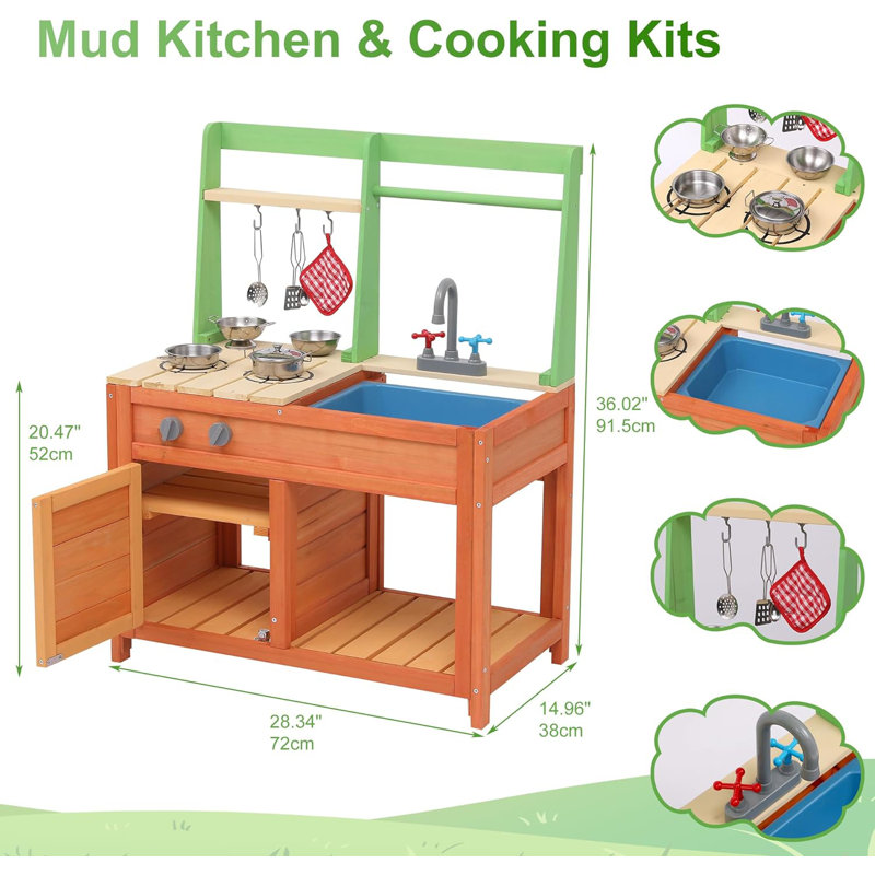 gaomon Preschool Kitchen Set | Wayfair