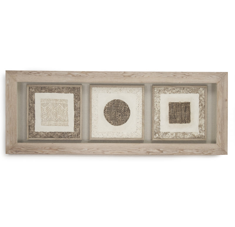 Zentique Abstract Paper Framed Wall Art | Wayfair