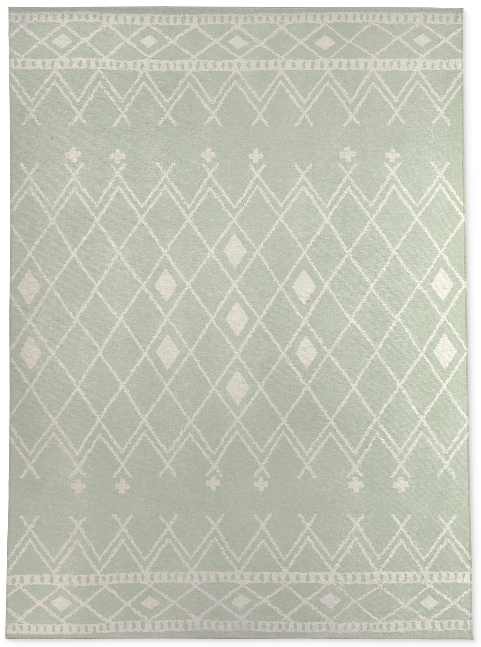 KAVKA DESIGNS Moroccan Harlequin Low Pile Carpet Straight Rectangular ...