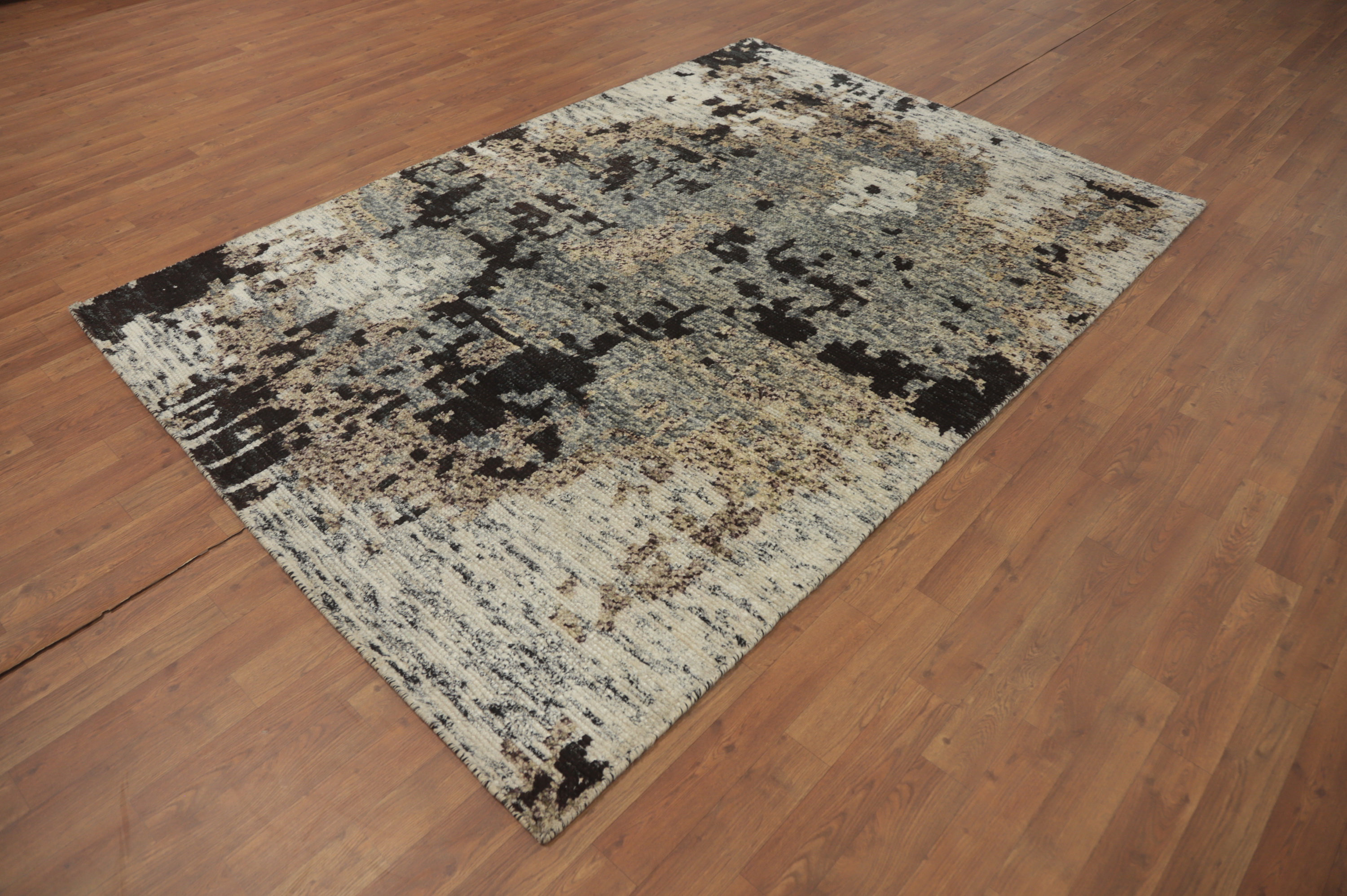 Wildon Home® Modern Abstract Room Size Area Rug 6x8 | Wayfair