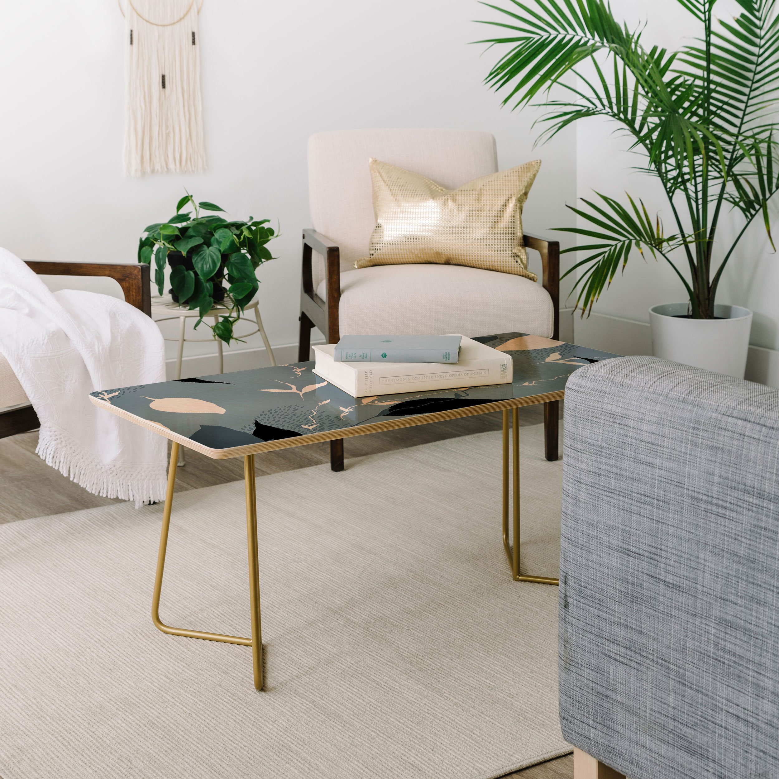 East Urban Home Iveta Abolina Scandi Ice Coffee Table | Wayfair