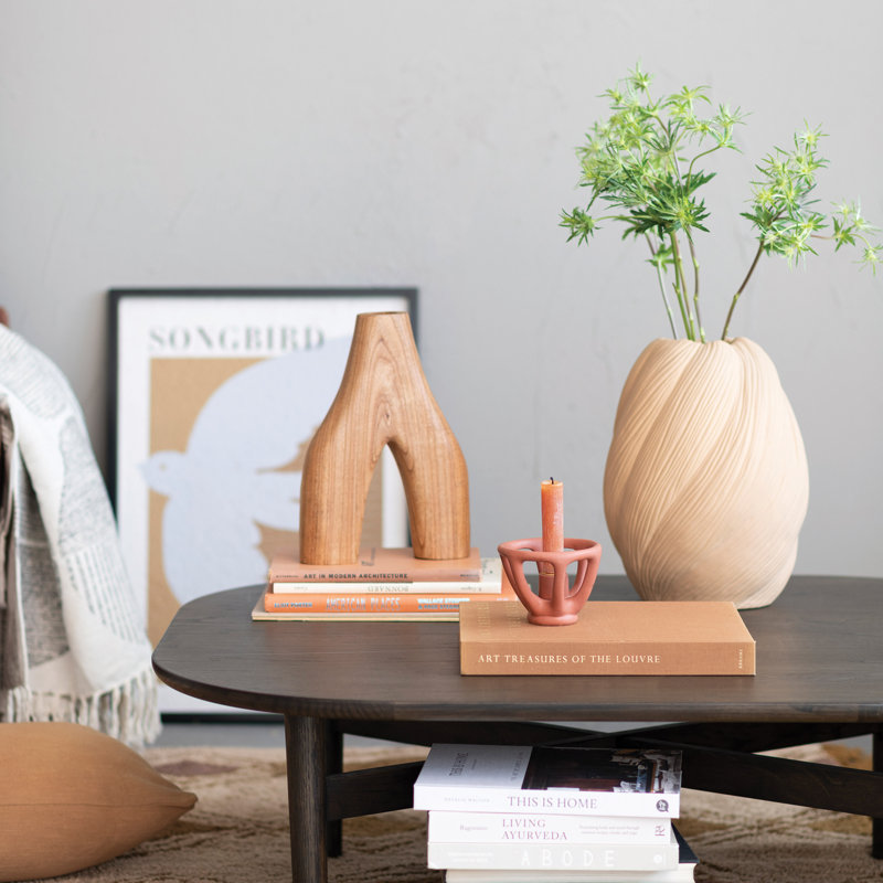 AllModern Muri Handmade Wood Table Vase | Wayfair