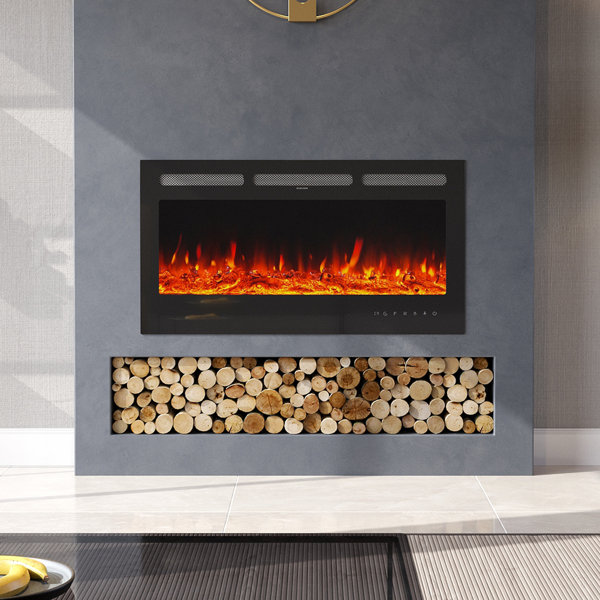 Wayfair Basics™ Gulbranson Wayfair Basics™ Electric Fireplace & Reviews ...