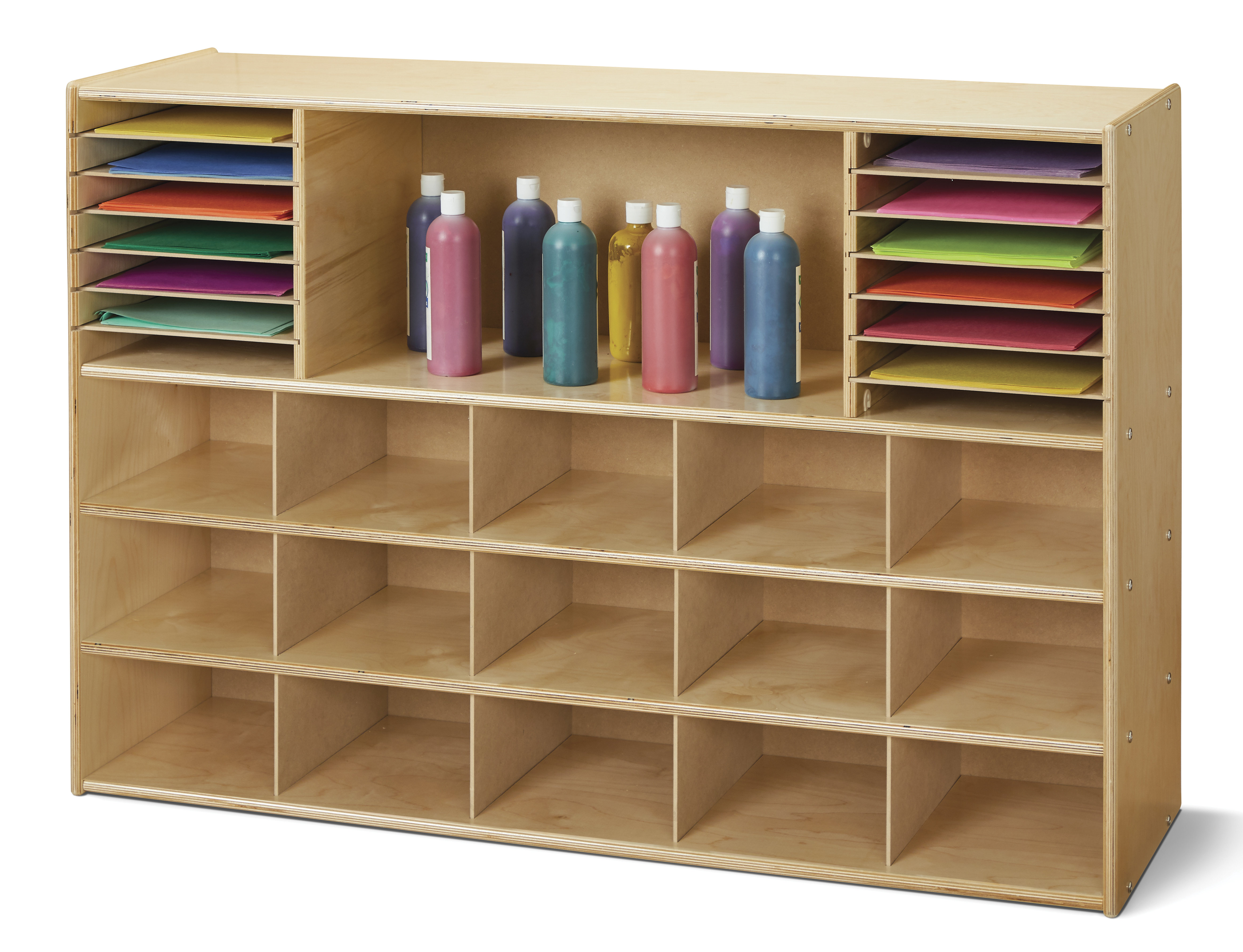 Jonti-Craft Young Time Sectional Cubbie-Tray Storage & Reviews ...